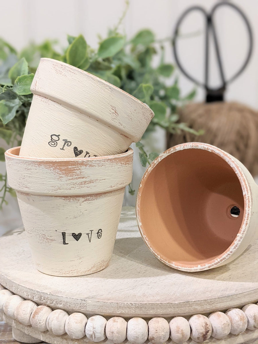 Mini Clay Pot Set/3 – GingerSweet Gatherings